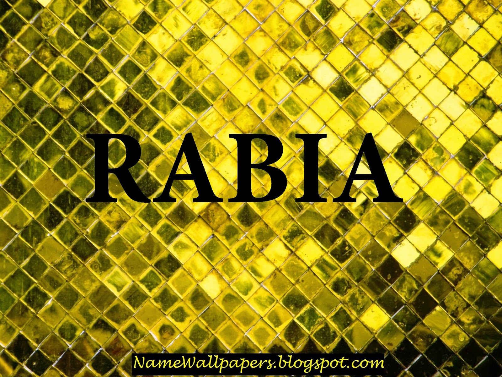 rabi name wallpaper,yellow,text,green,font,pattern (#204869) - WallpaperUse