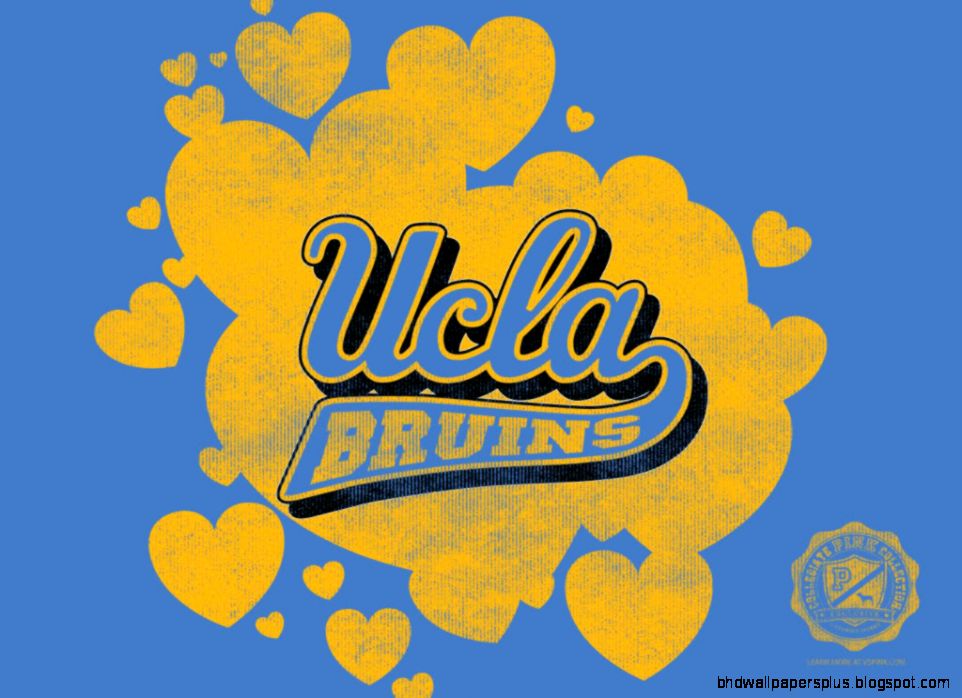 ucla iphone wallpaper,gelb,text,schriftart,grafik,illustration (#205464 ...