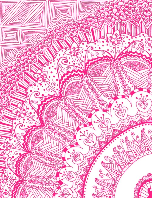 henna design wallpaper,pink,pattern,motif,magenta,line (#205734 ...