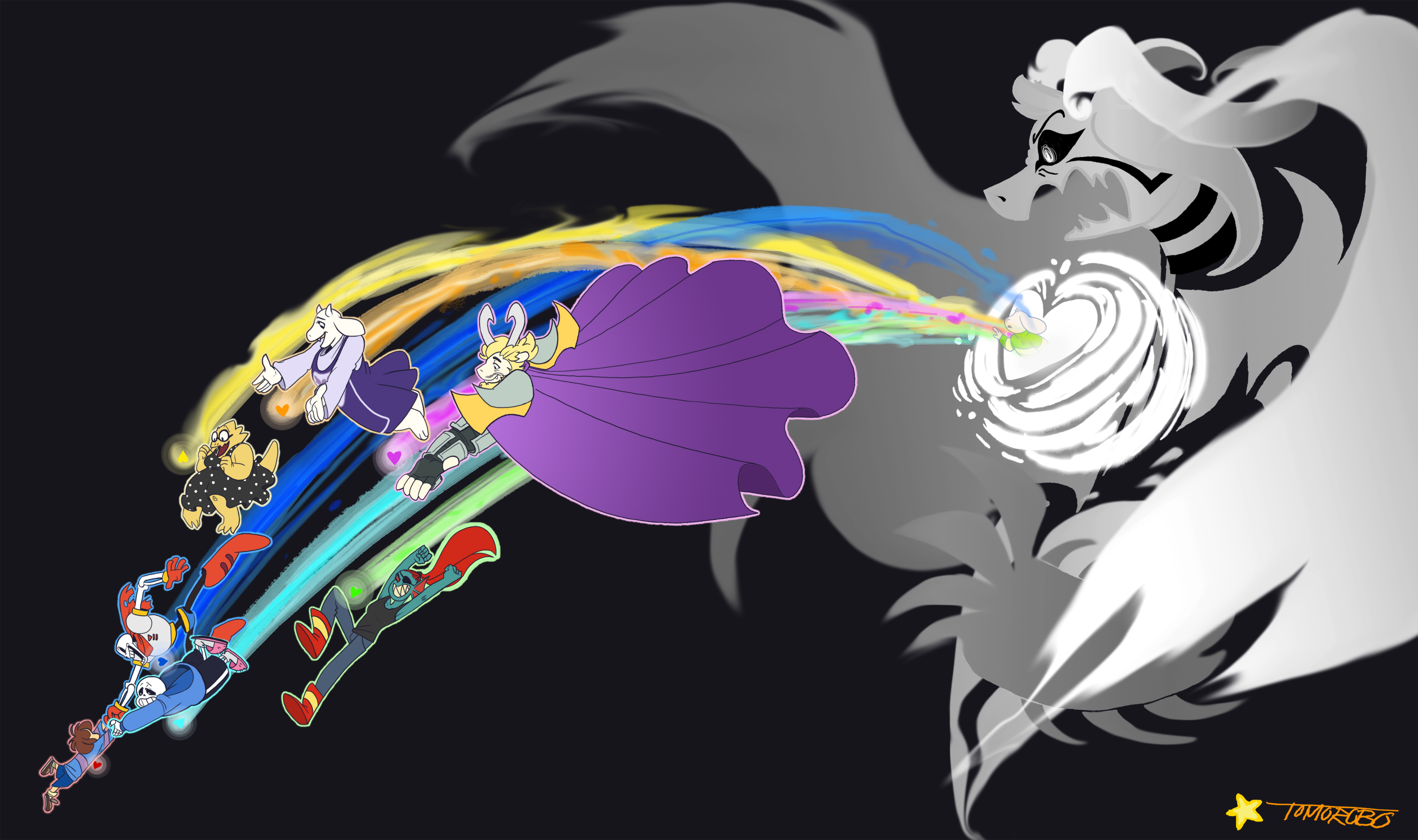 asriel dreemurr壁紙,グラフィックデザイン,図,アニメーション,羽,架空の人物 (#209142) - WallpaperUse
