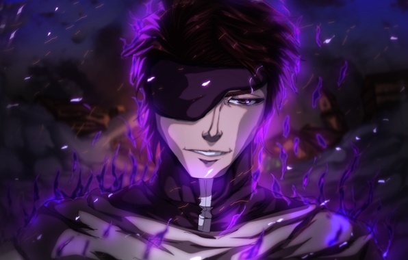 aizen wallpaper,violett,lila,anime,cg kunstwerk,schwarzes haar (#213732 ...