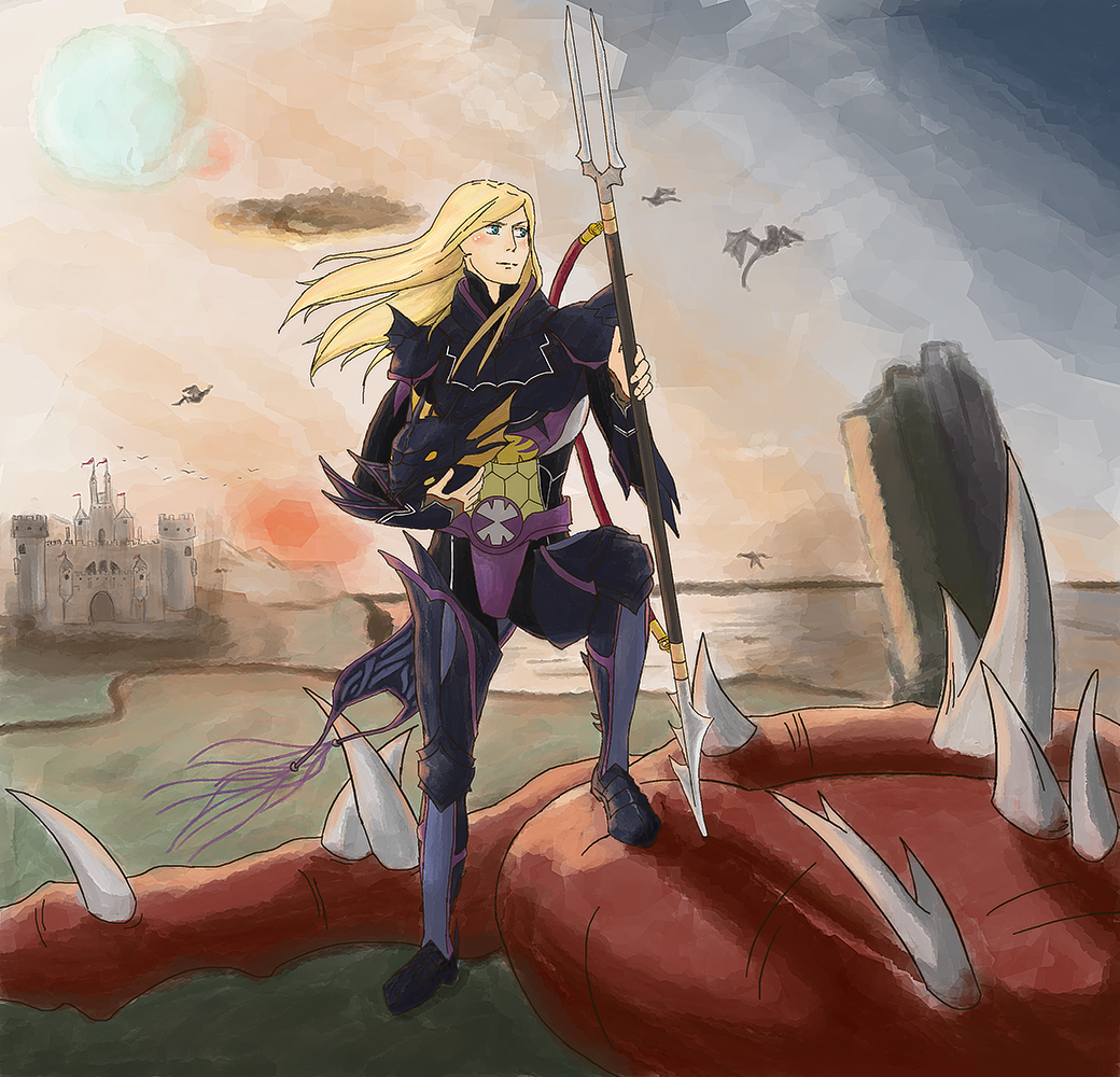 Kain Highwind And Rosa- WallpaperUse