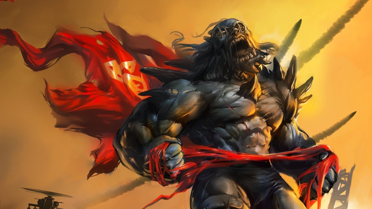 doomsday wallpaper,fictional character,cg artwork,demon,superhero ...