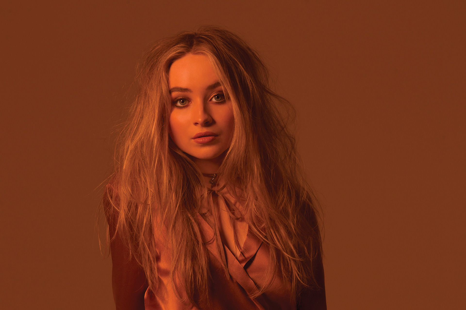 Sabrina Carpenter Evolution Album Cover- WallpaperUse