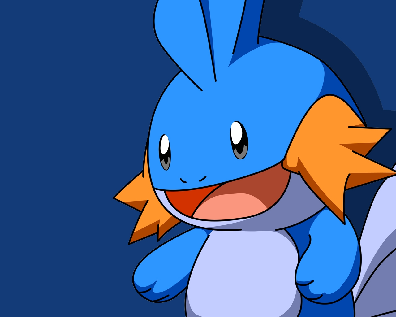 mudkip wallpaper,karikatur,animierter cartoon,blau,clip art,animation ...