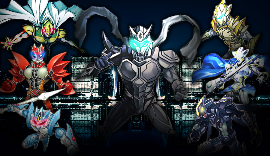 Masked Hero Background- WallpaperUse