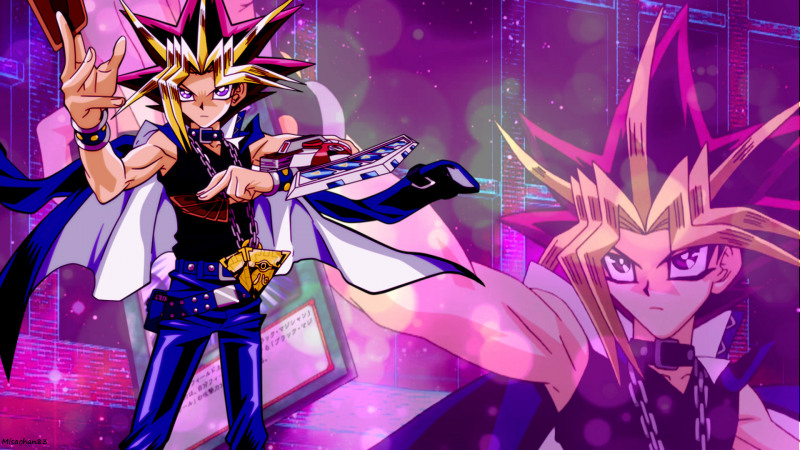Yugi Mutou/yami Yugi - Cartoon- WallpaperUse