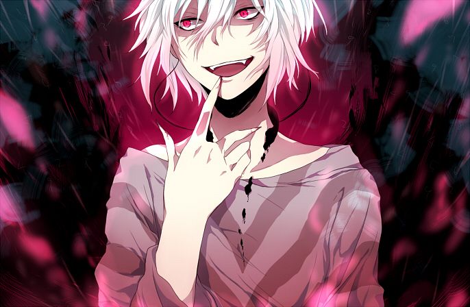Accelerator - White Hair Psycho Anime Boy- WallpaperUse