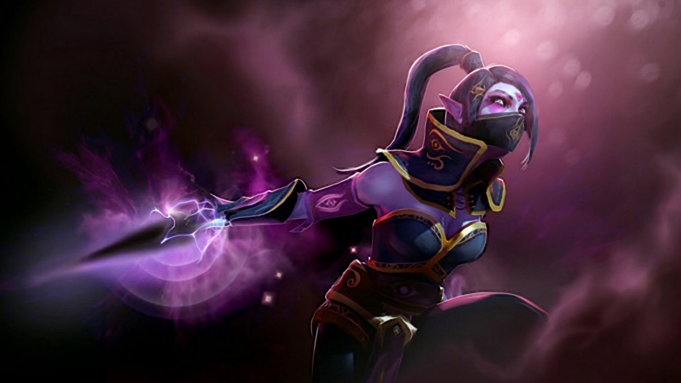 Дота 2 Templar Assassin- WallpaperUse