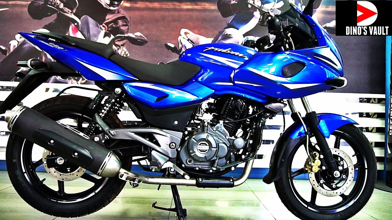 Bajaj Pulsar 220 Blue- WallpaperUse
