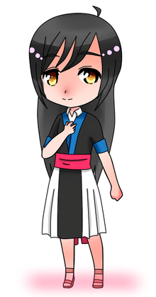 Chibi Hmong By Sweetartz363-d9b4uay - Hmong Cartoon Characters Png ...