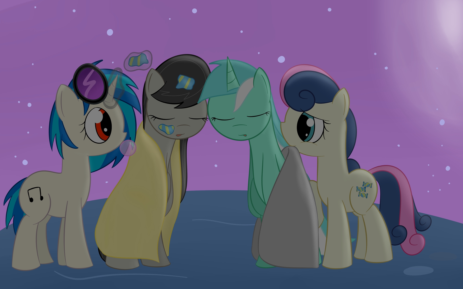 Vinyl And Octavia My Little Pony- WallpaperUse