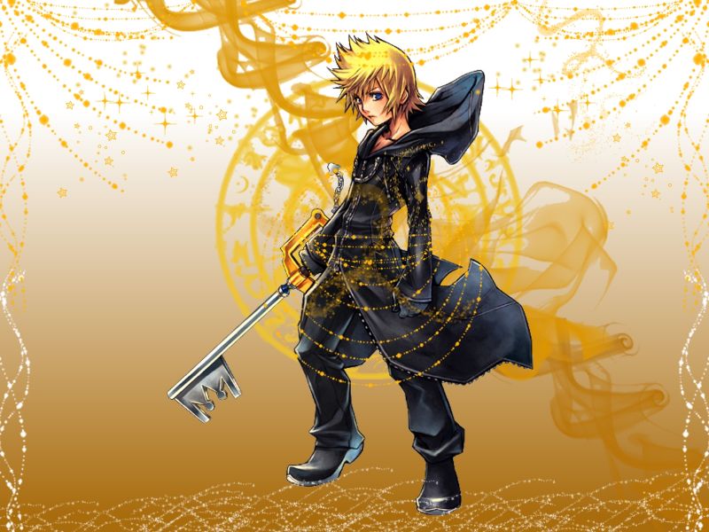 Roxas Kingdom Hearts Transparent- WallpaperUse