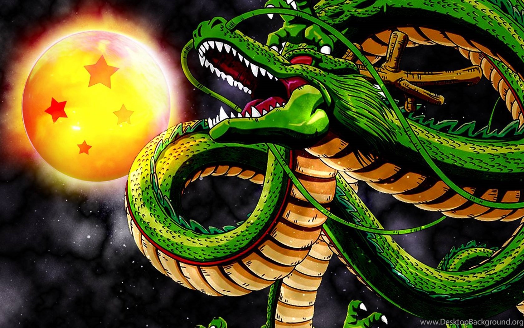 shenron wallpaper,serpent,dragon,fictional character,green dragon ...