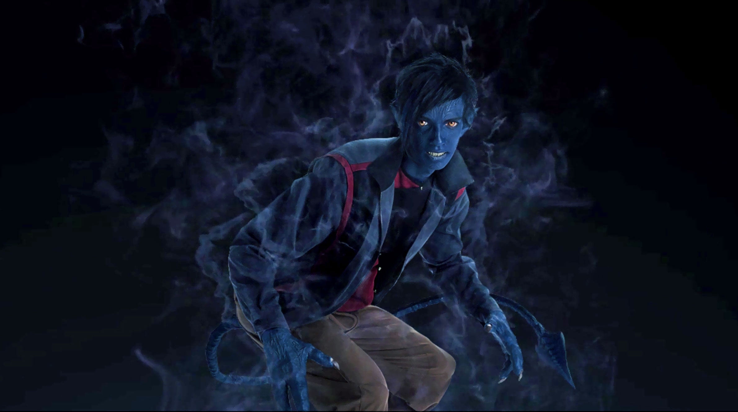 Nightcrawler X Men Teleporting- WallpaperUse