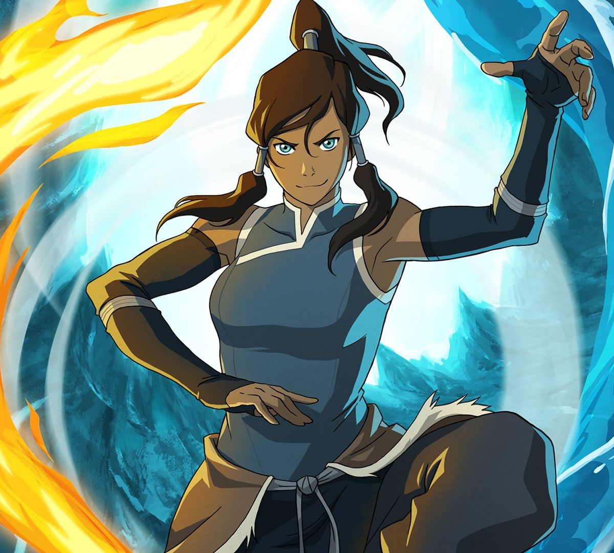 La Leyenda De Korra Fondo De Pantalladibujos Animadosanimecg Artworkilustraciónpersonaje De