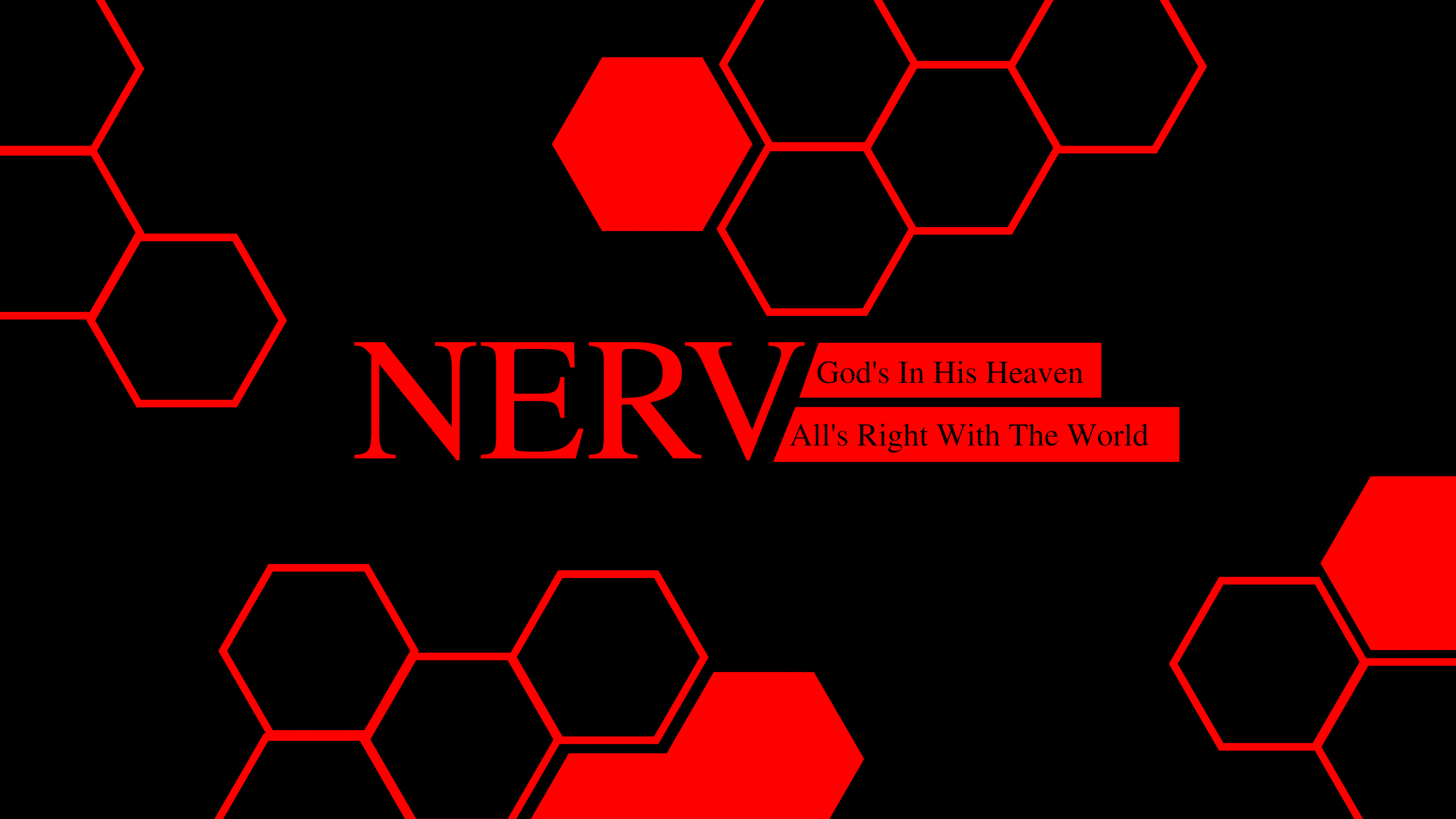 Evangelion Nerv- WallpaperUse