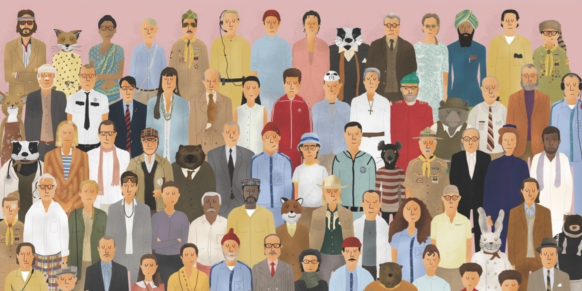 Awesome Art From New Wes Anderson Book Images- WallpaperUse