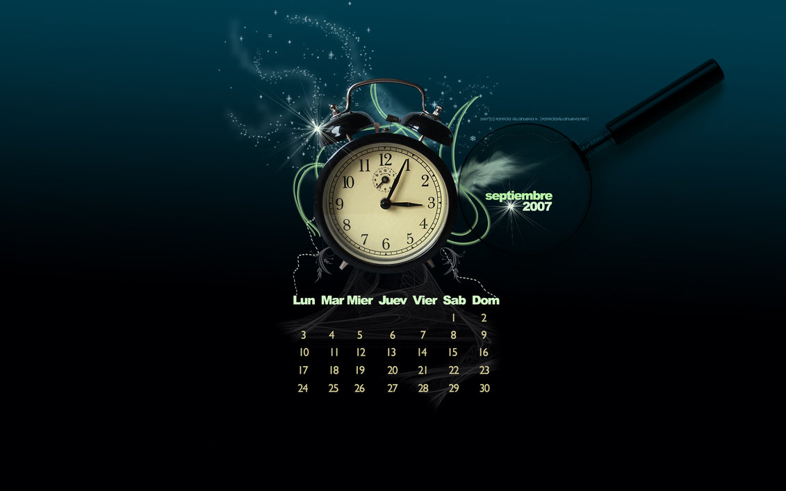 Calendar Wallpaper September By Ton3 - High Resolution Wallpaper ...