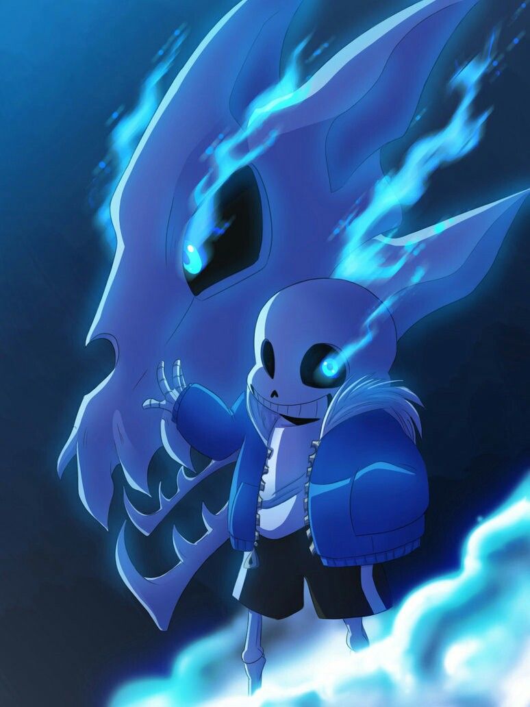 sans wallpaper hd,cartoon,organism,fictional character,electric blue ...