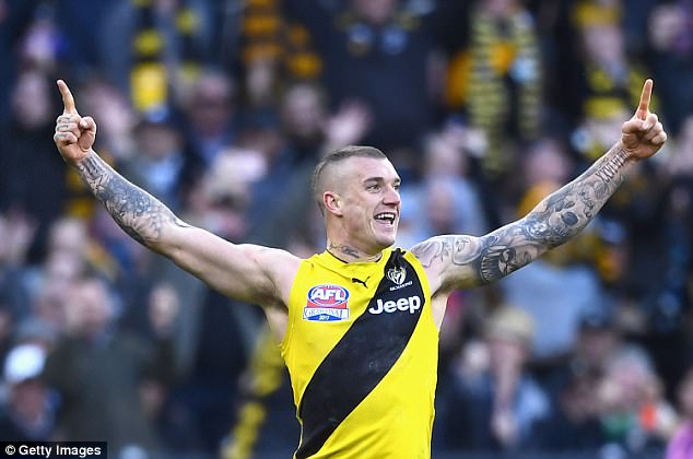 Brownlow Medalist Dustin Martin Has Created History - Dustin Martin ...