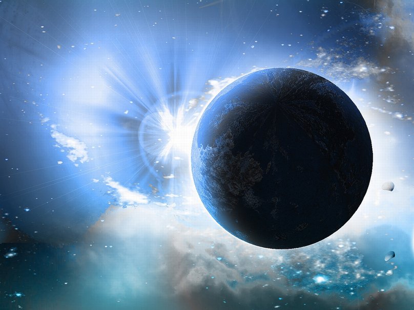 Cool Planet Wallpaper Forwallpapercom - Galaxy Sun And Planets ...