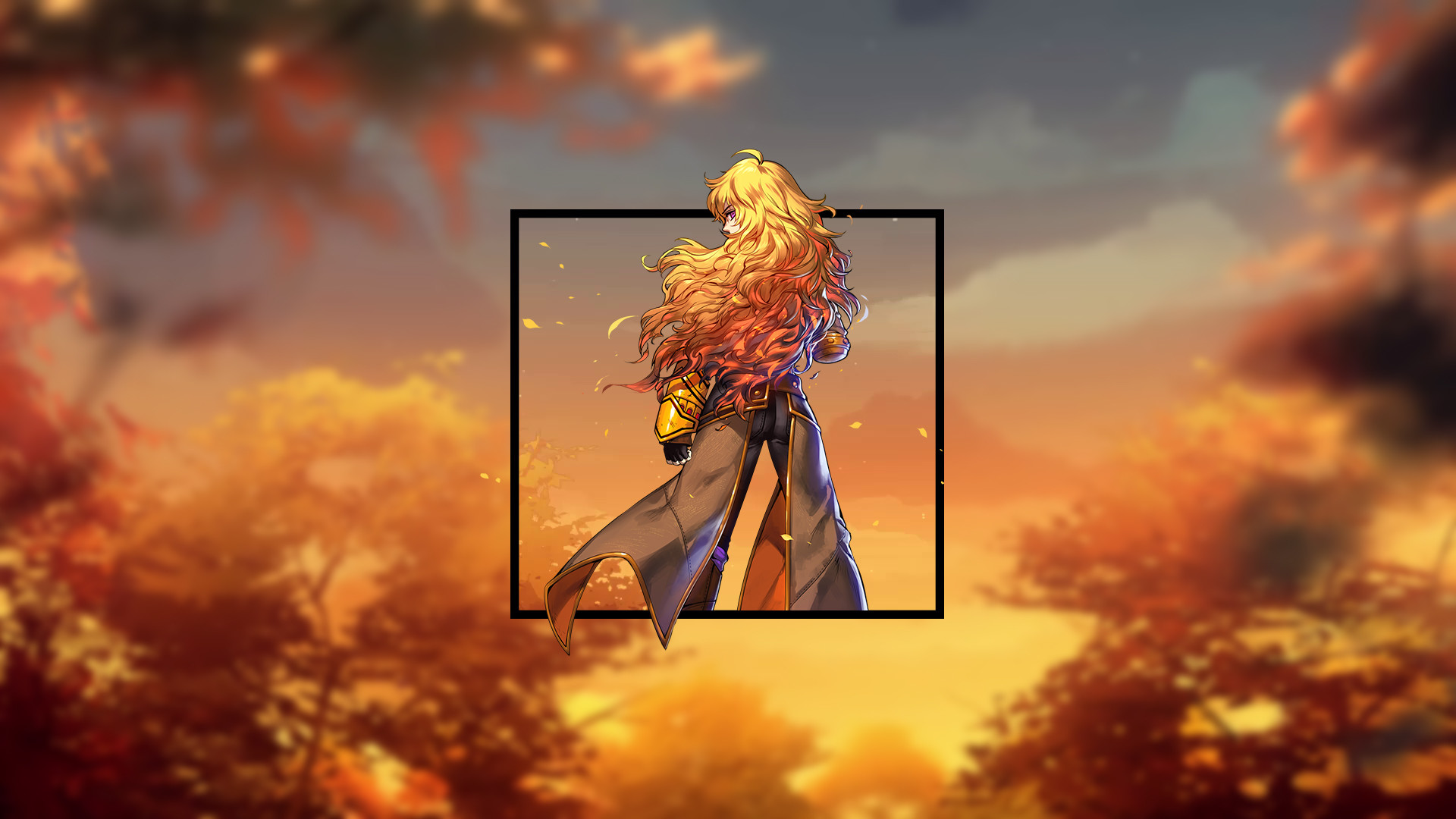 Yang Xiao Long Volume 4 Data-src - Rwby Ruby And Yang Background ...