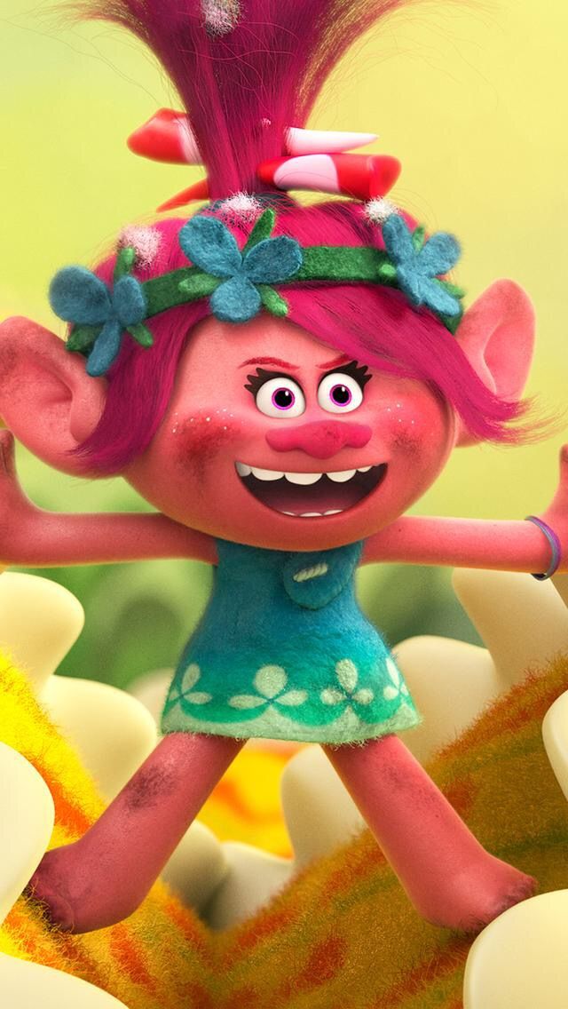 Trolls Movie Princess Poppy- WallpaperUse