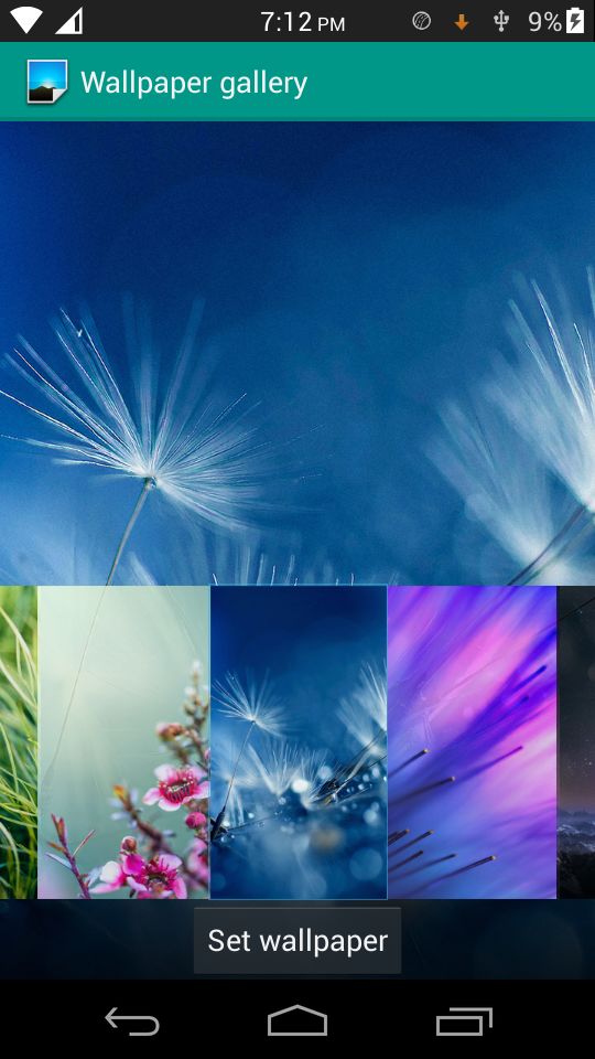 Android- WallpaperUse