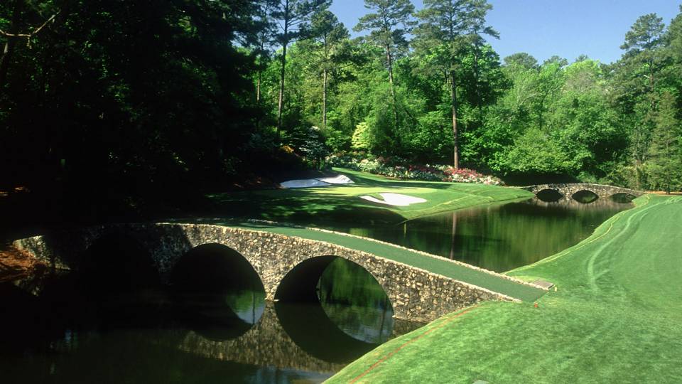 Augusta National S 12th Hole - Masters Golf Course- WallpaperUse