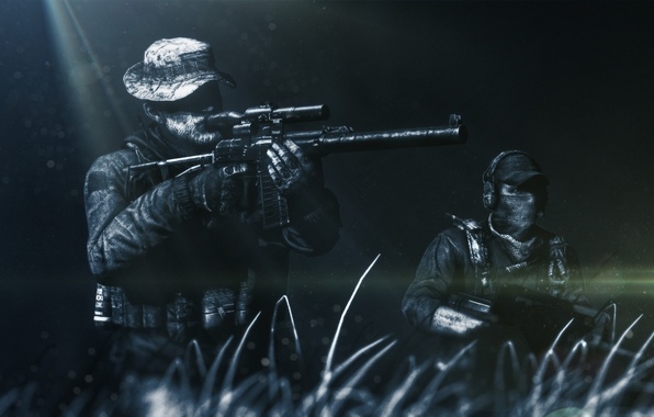 Photo Wallpaper Soldiers, Cod, Sas, Call Of Duty, Captain - Call Of ...