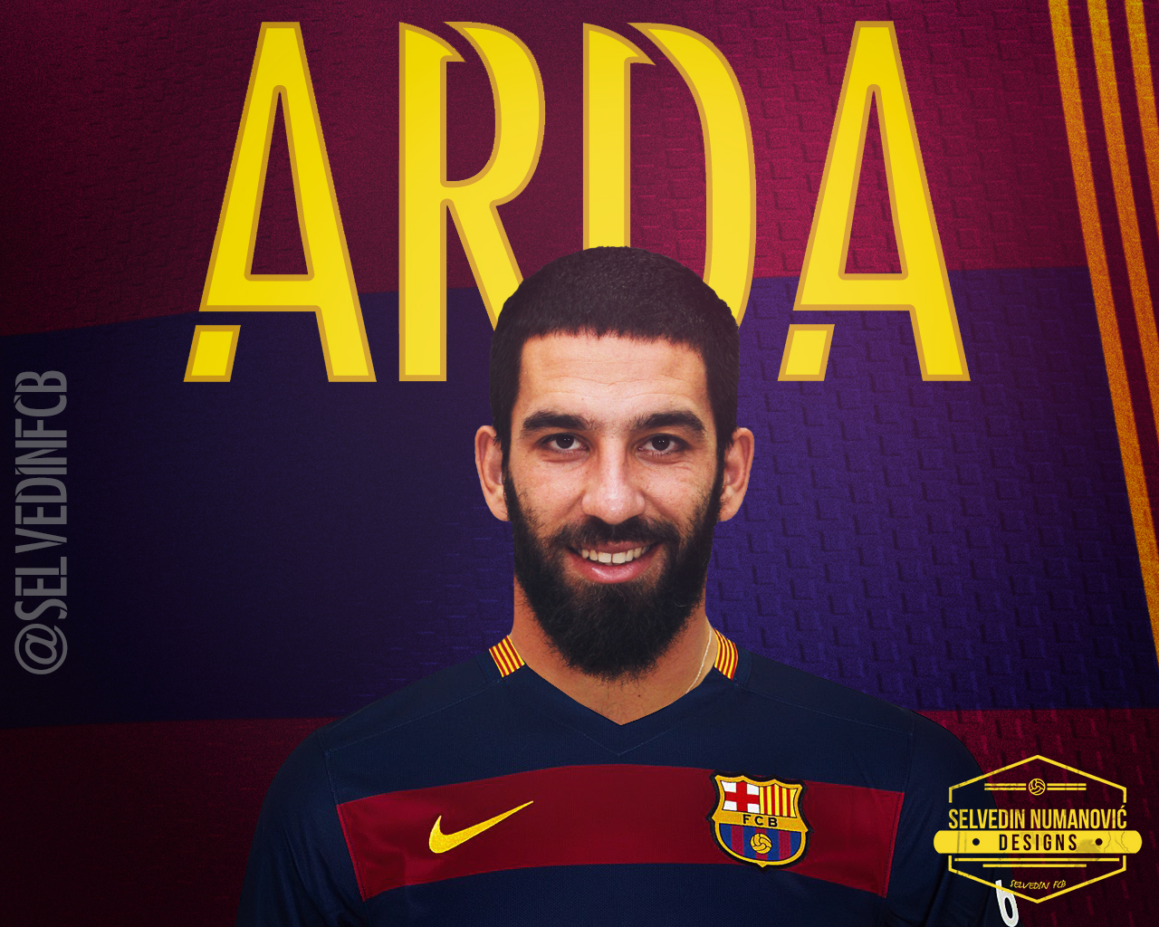 Arda Turan, Barcelona - Fc Barcelona- WallpaperUse