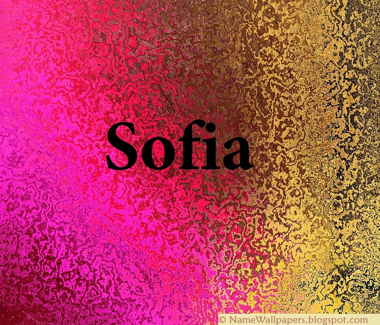 Sofia Name Wallpaper