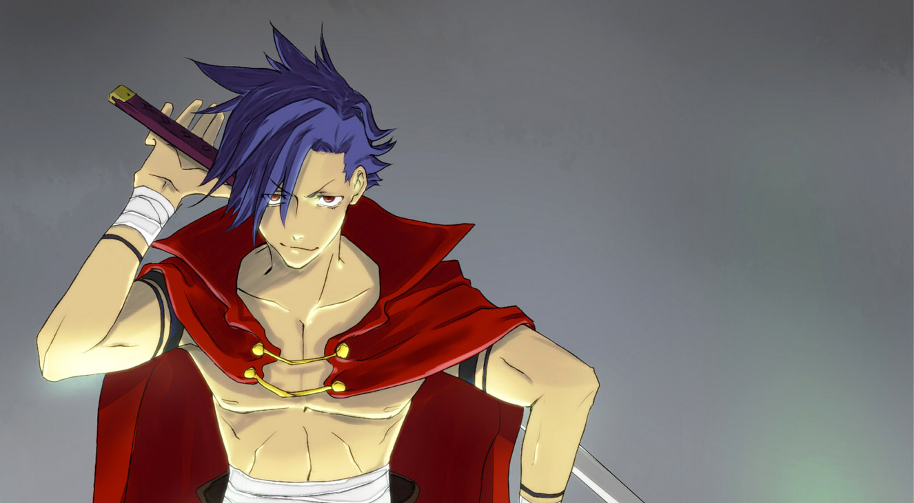 kamina wallpaper,cartoon,anime,illustration,fictional character,black ...