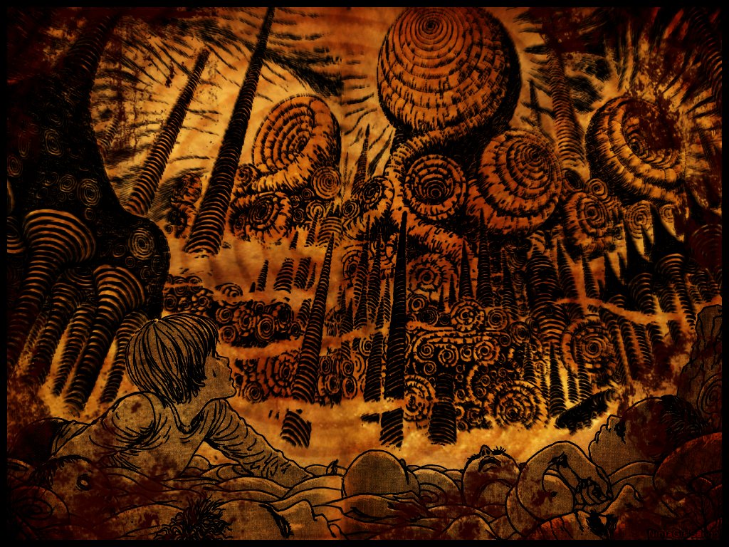 uzumaki wallpaper,art,organism,stock photography,pattern,carving ...