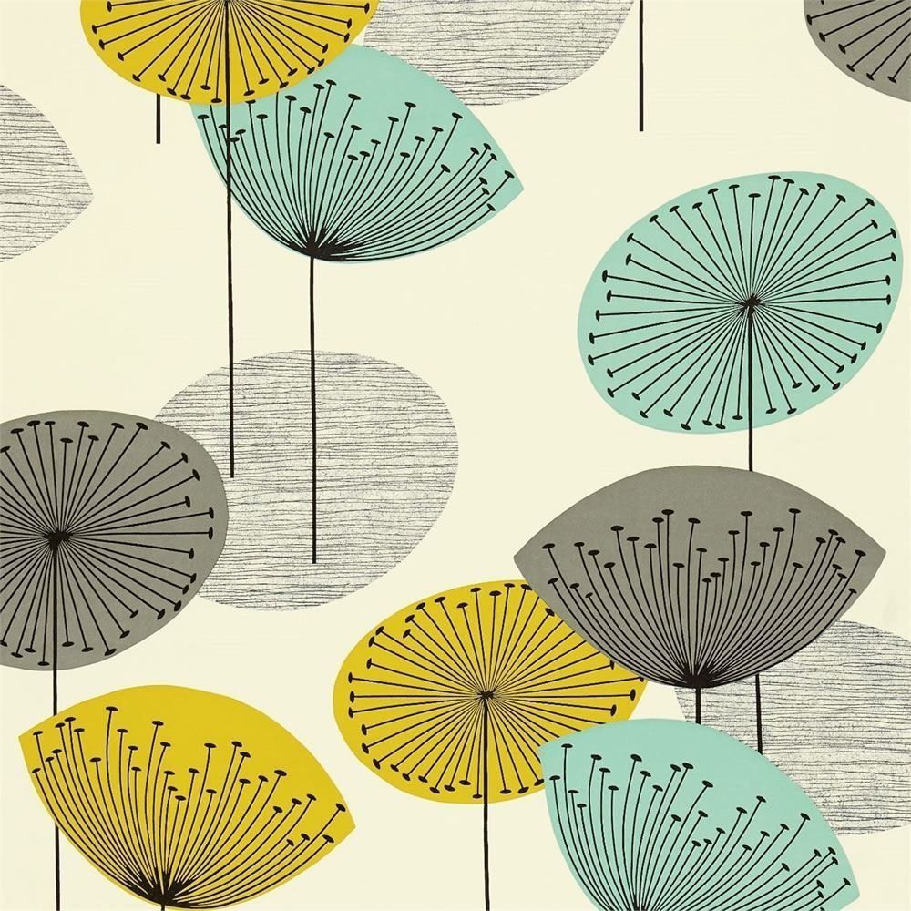 Mid Century Modern Motif- WallpaperUse