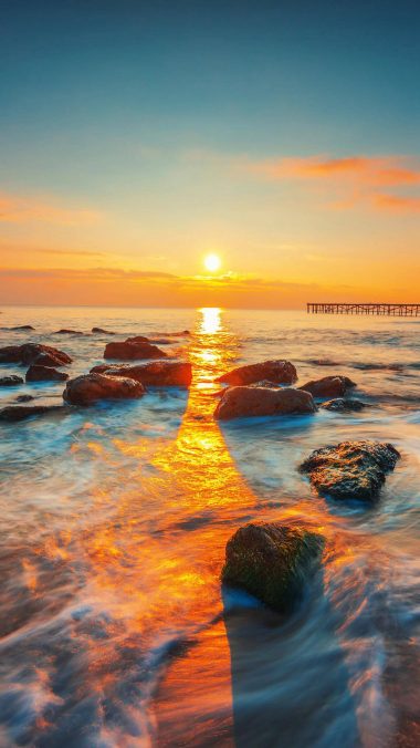 huawei phone wallpaper,sky,nature,horizon,natural landscape,sea ...