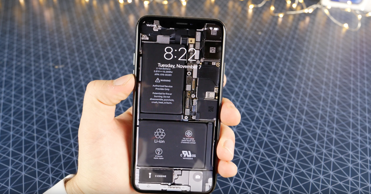 Iphone X Clear Back- WallpaperUse