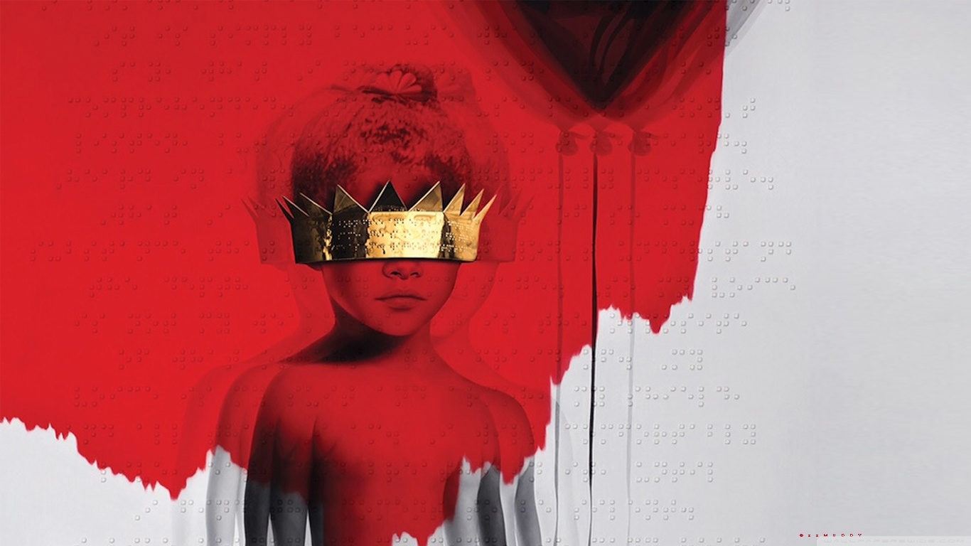 Anti Rihanna Album Cover- WallpaperUse