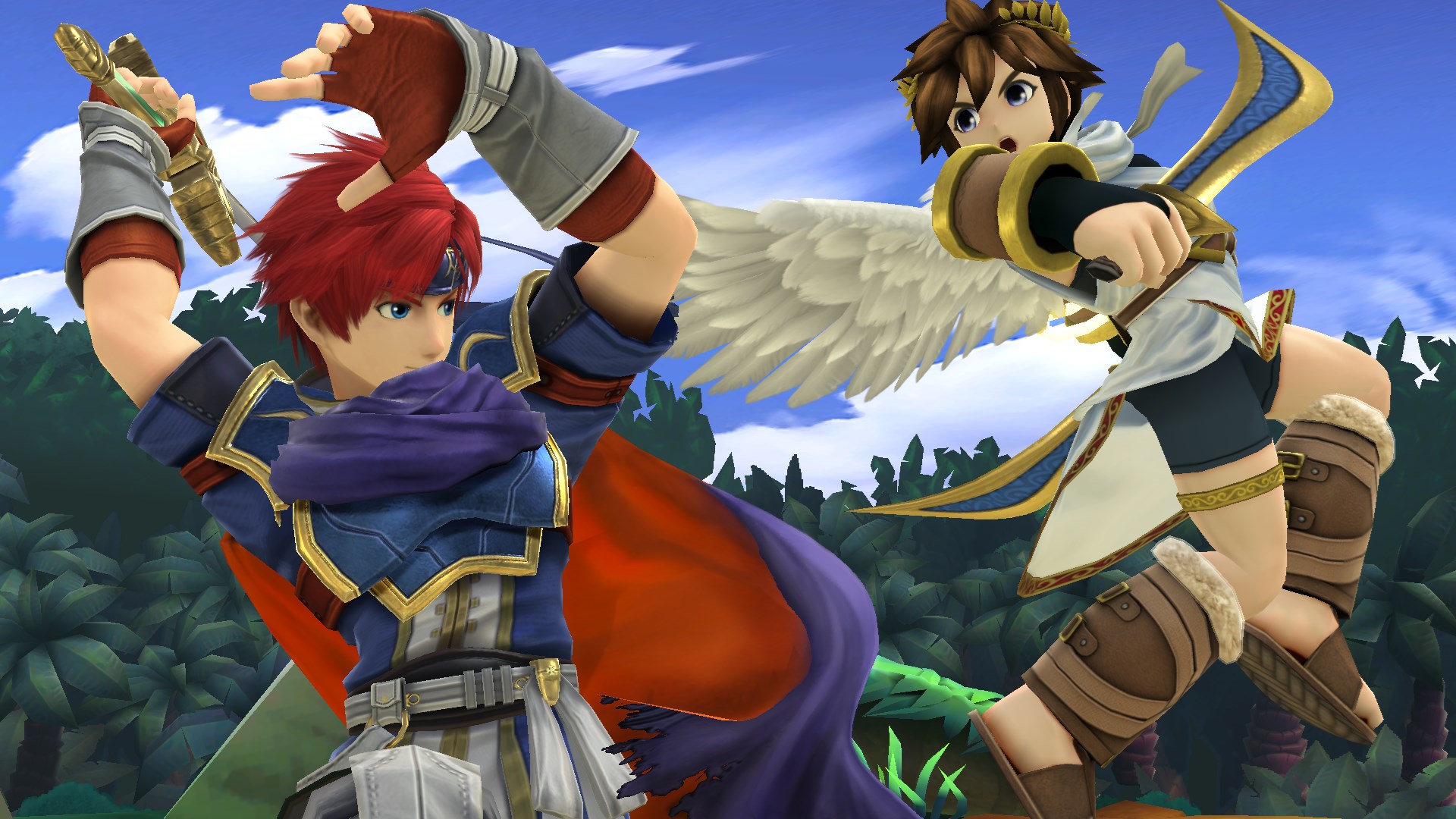 Wiiu Supersmashbros Screens 061415 Roy 19 Bmp Jpgcopy - Bayonetta Roy ...