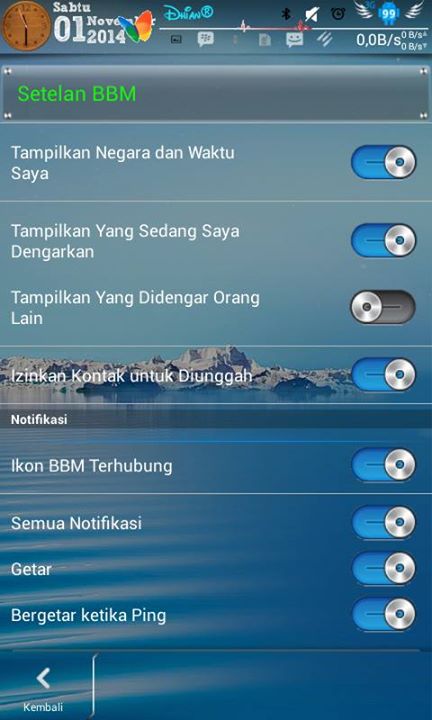 aplikasi wallpaper bbm,blue,text,font,screenshot,technology (#296314 ...