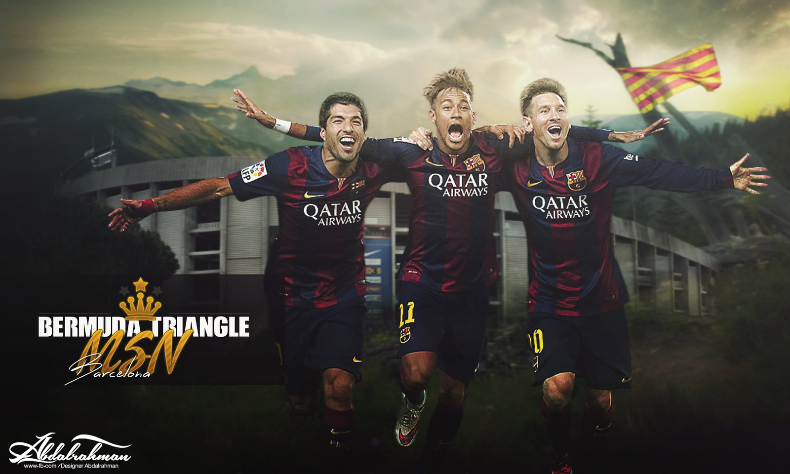 Kumpulan Wallpaper Trio Msn Fc Barcelona Lionel Messi - Hd Neymar Messi ...