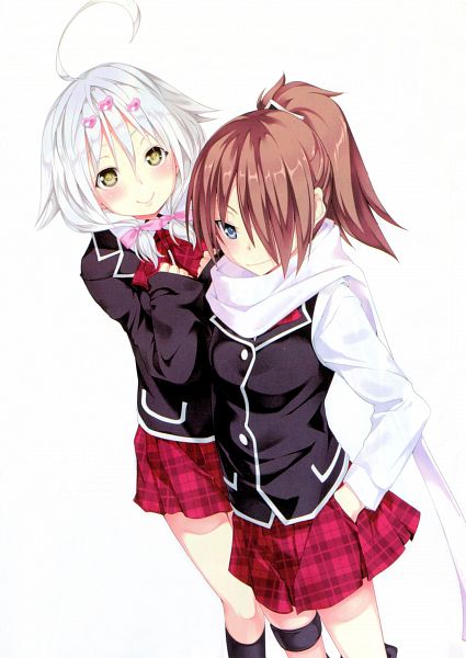 Anime, Nao Akinari, Trinity Seven, Kurata Yui, Kazama - Anime- WallpaperUse