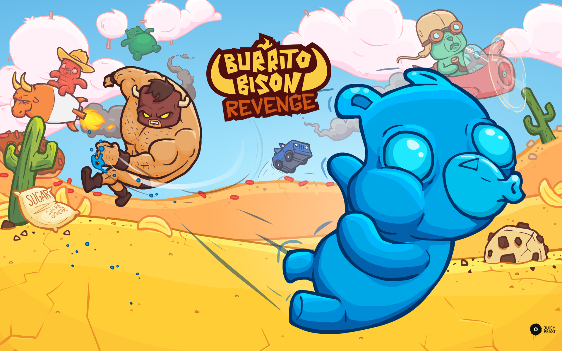 Burrito Bison Revenge- WallpaperUse