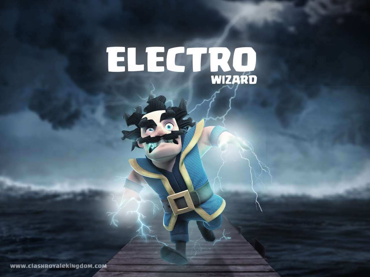 Clash Royale - Electro Wizard Clash Royale- WallpaperUse