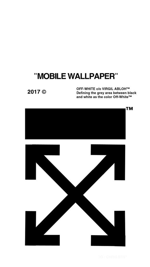 Off White Lockscreen- WallpaperUse