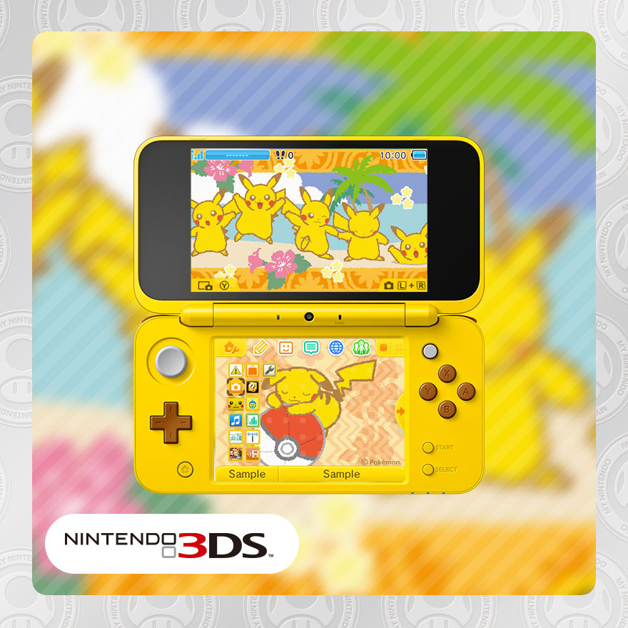 New Nintendo 2ds Xl Pikachu Edition- WallpaperUse