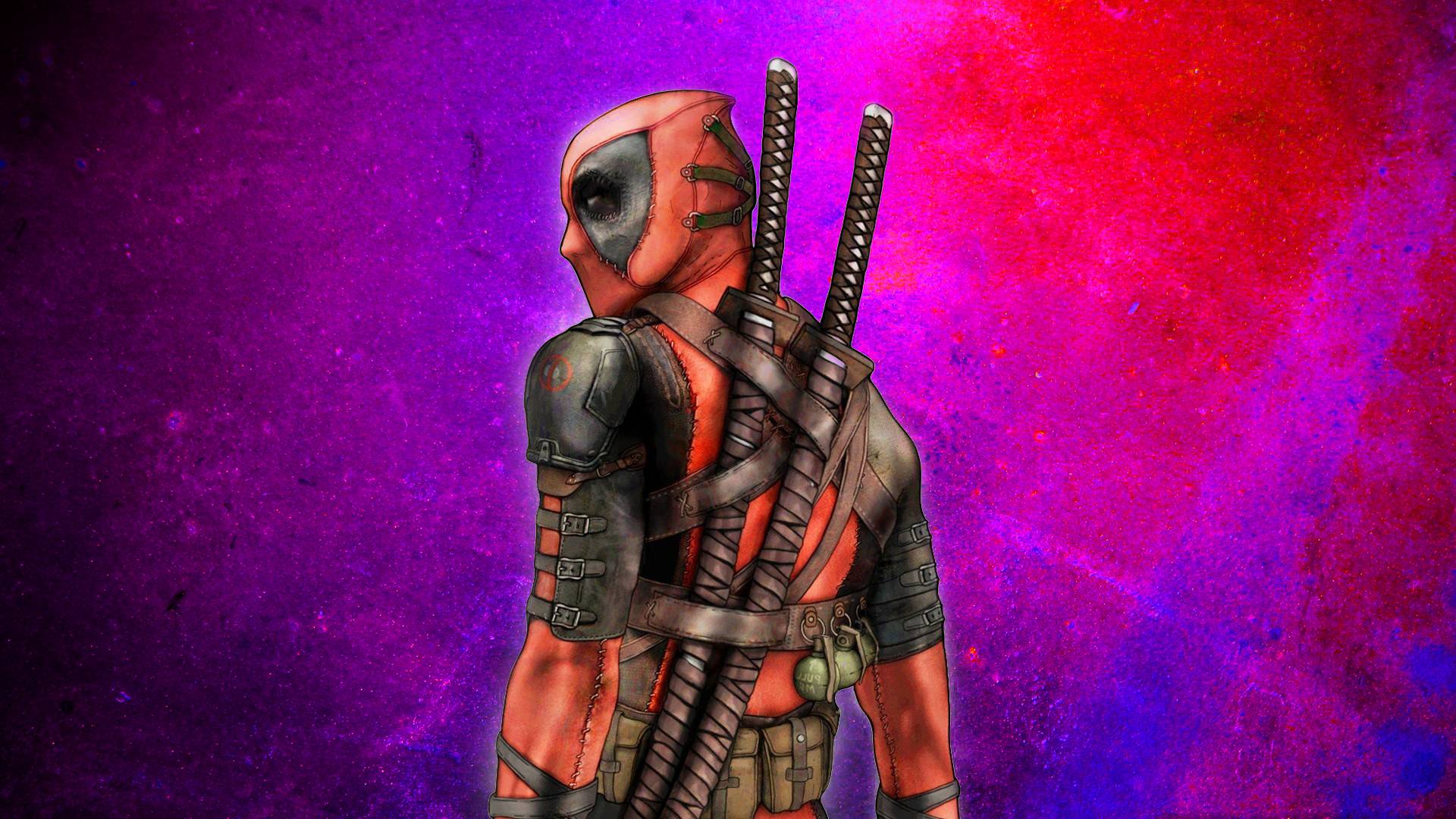 Deadpool Neon Wallpaper Hd- WallpaperUse