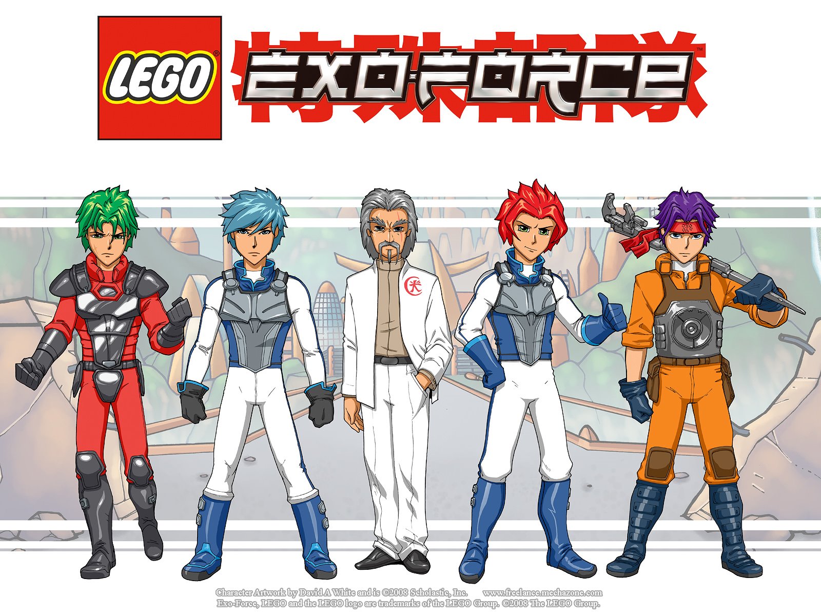 Anime Lego Exo Force- WallpaperUse
