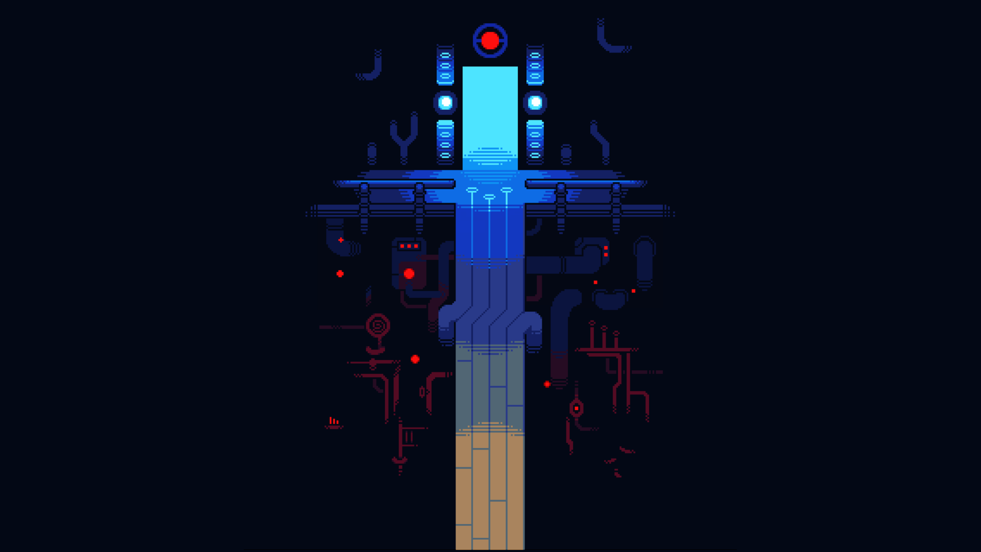 undertale wallpaper,blue,line,electric blue,darkness,tower (#37356 ...